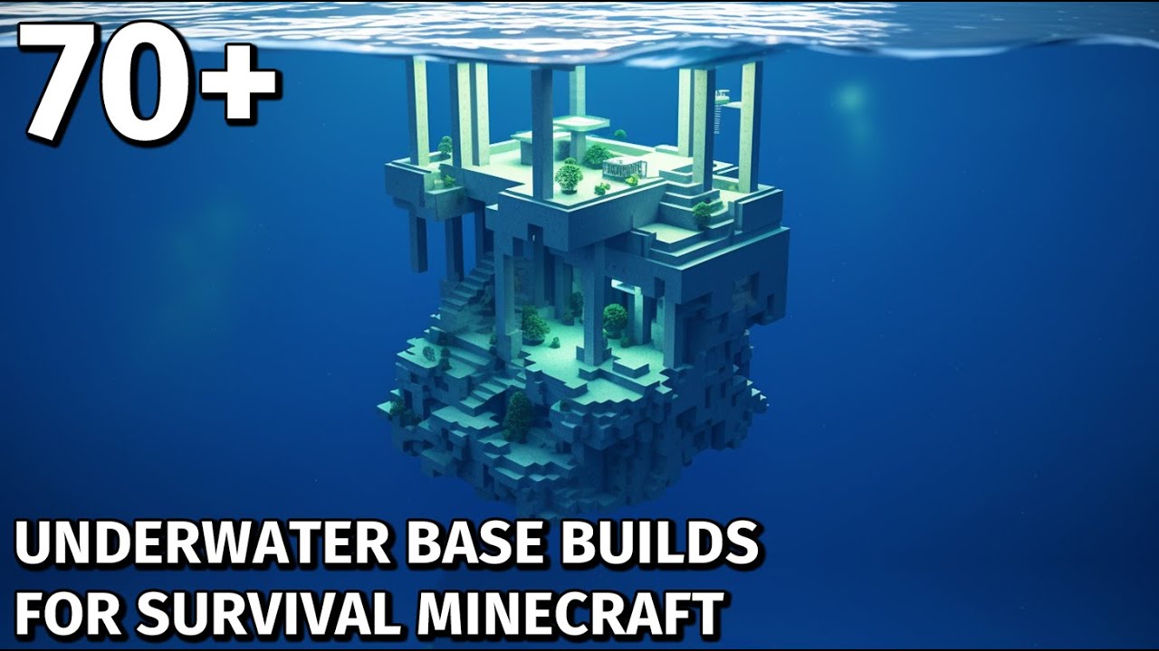 Best Minecraft Underwater Base Builds And Designs For Minecraft ...