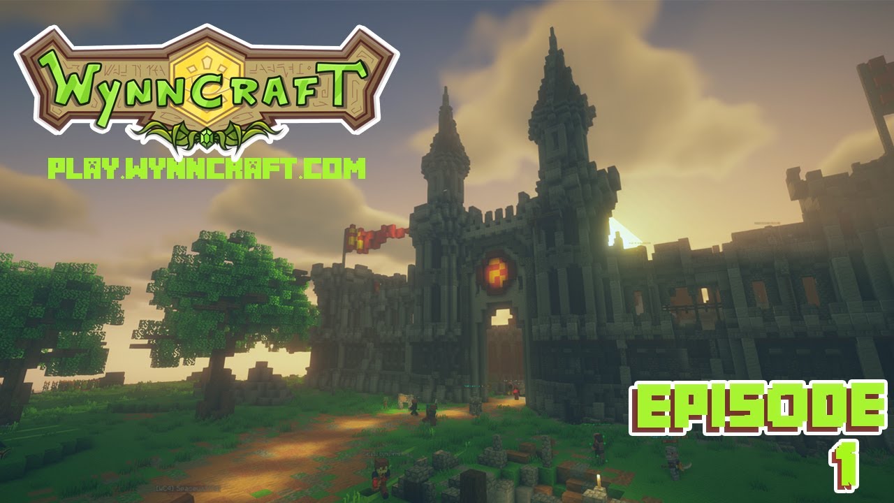 WynnCraft MMORPG - Lets Play... Ep1 - YouTube