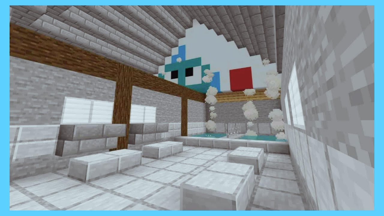 【マイクラ建築】ハンギョドンの銭湯【マインクラフト／Minecraft】-Hangyodon's public bath- - YouTube