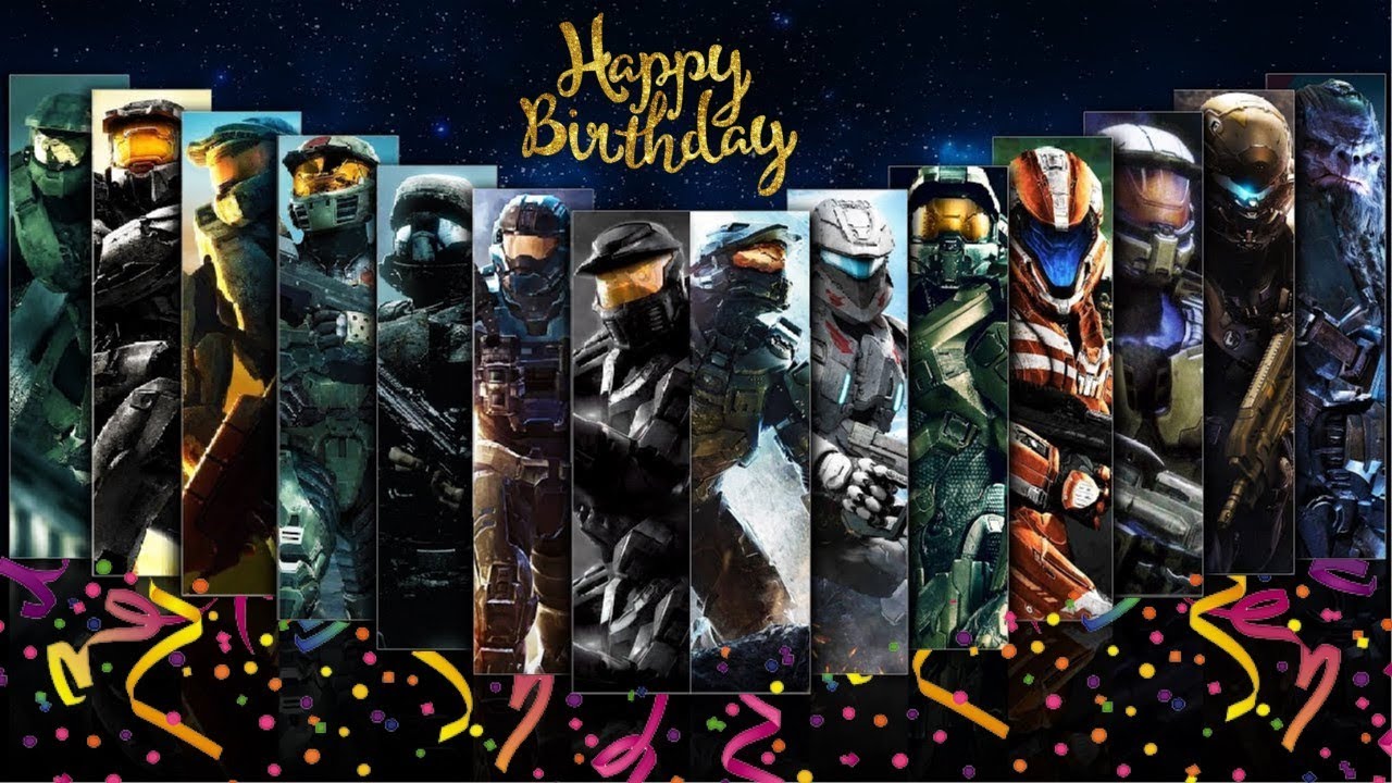 HAPPY BIRTHDAY MASTER CHIEF 🎂 WHAT IS YOUR FAVOURITE HALO? + BONUS HALO ...