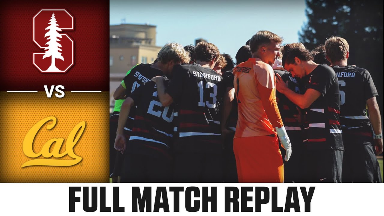 Stanford vs. Cal Full Match Replay | 2025 ACC Men's Soccer - YouTube