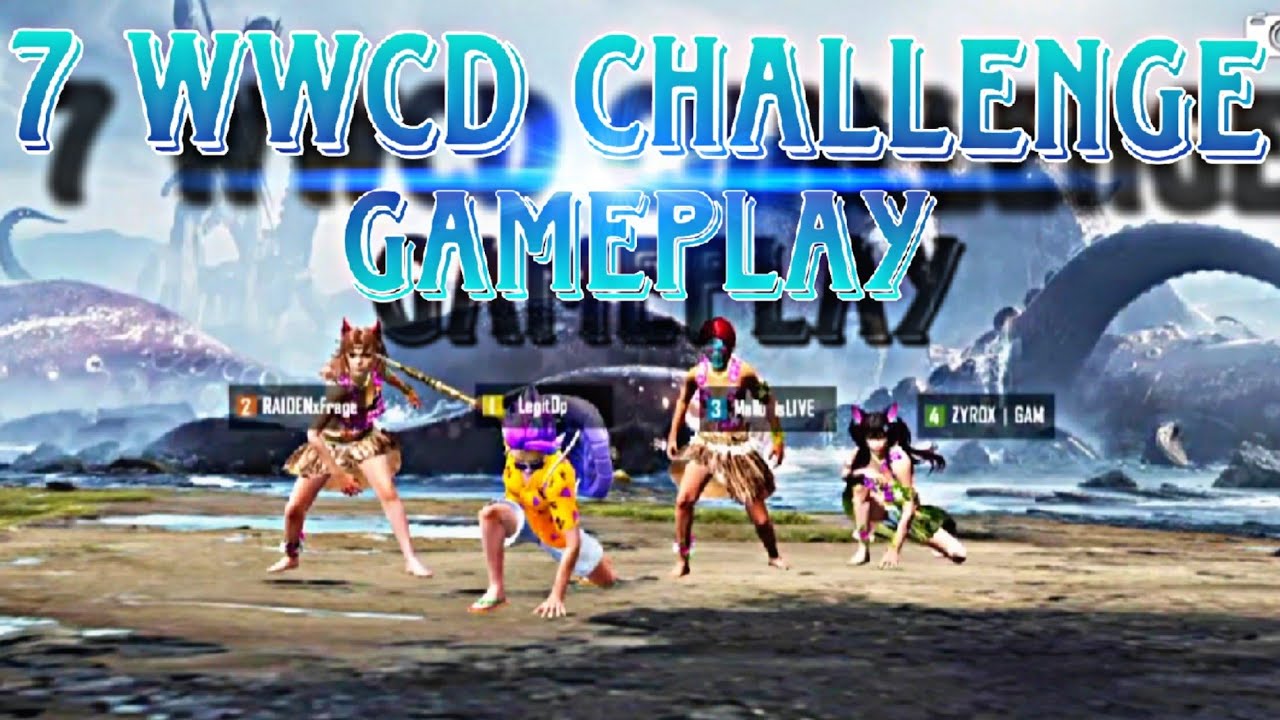 7 WWCD 🥵 CHALLENGE COMPLETED GAMEPLAY 🤯 AGGRESSIVE CLUTCHES GAMEPLAY. # ...