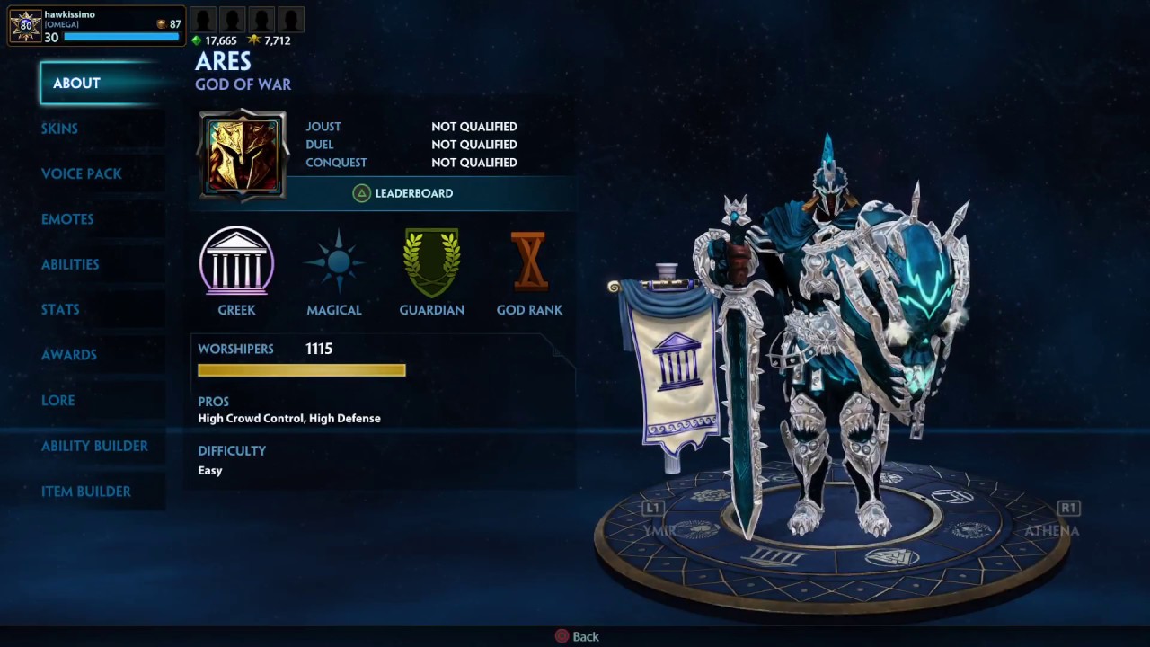 Ares Build Smite Items