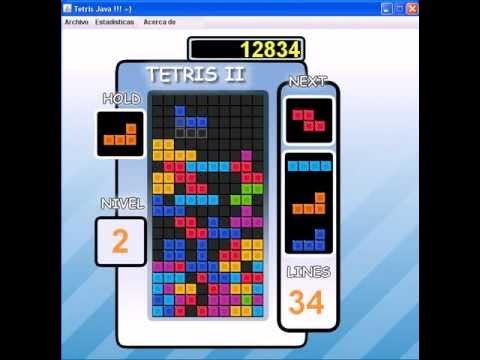 Tetris java - YouTube