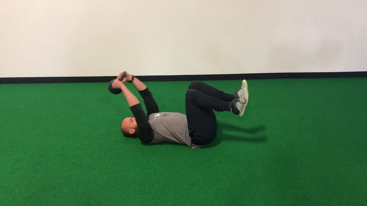 3-Month Position KB Pullover to Deadbugs - YouTube