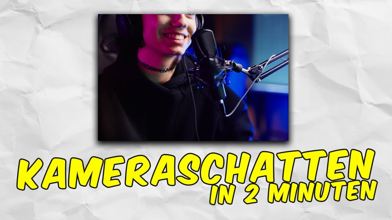 OBS Tutorial: Schatten Effekt (Dropshadow) für deine Kamera - YouTube