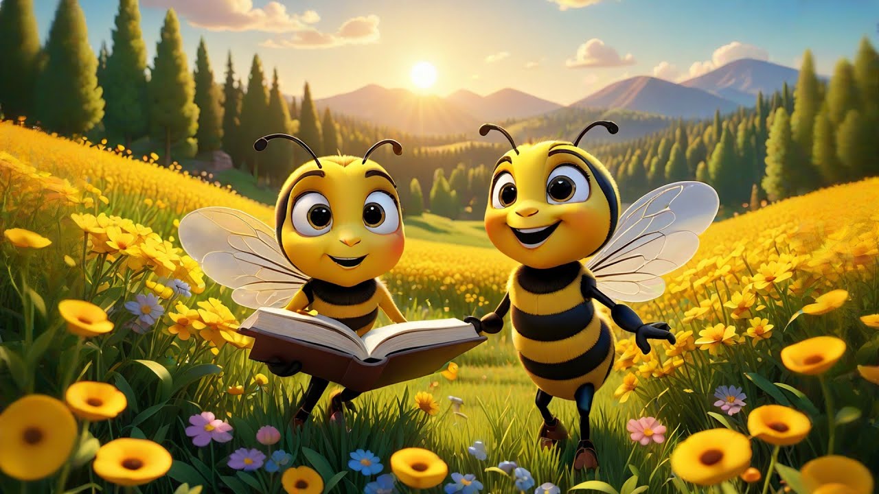 Six Busy Bees Count to Ten + More Nursery Rhymes & Kids Songs - YouTube