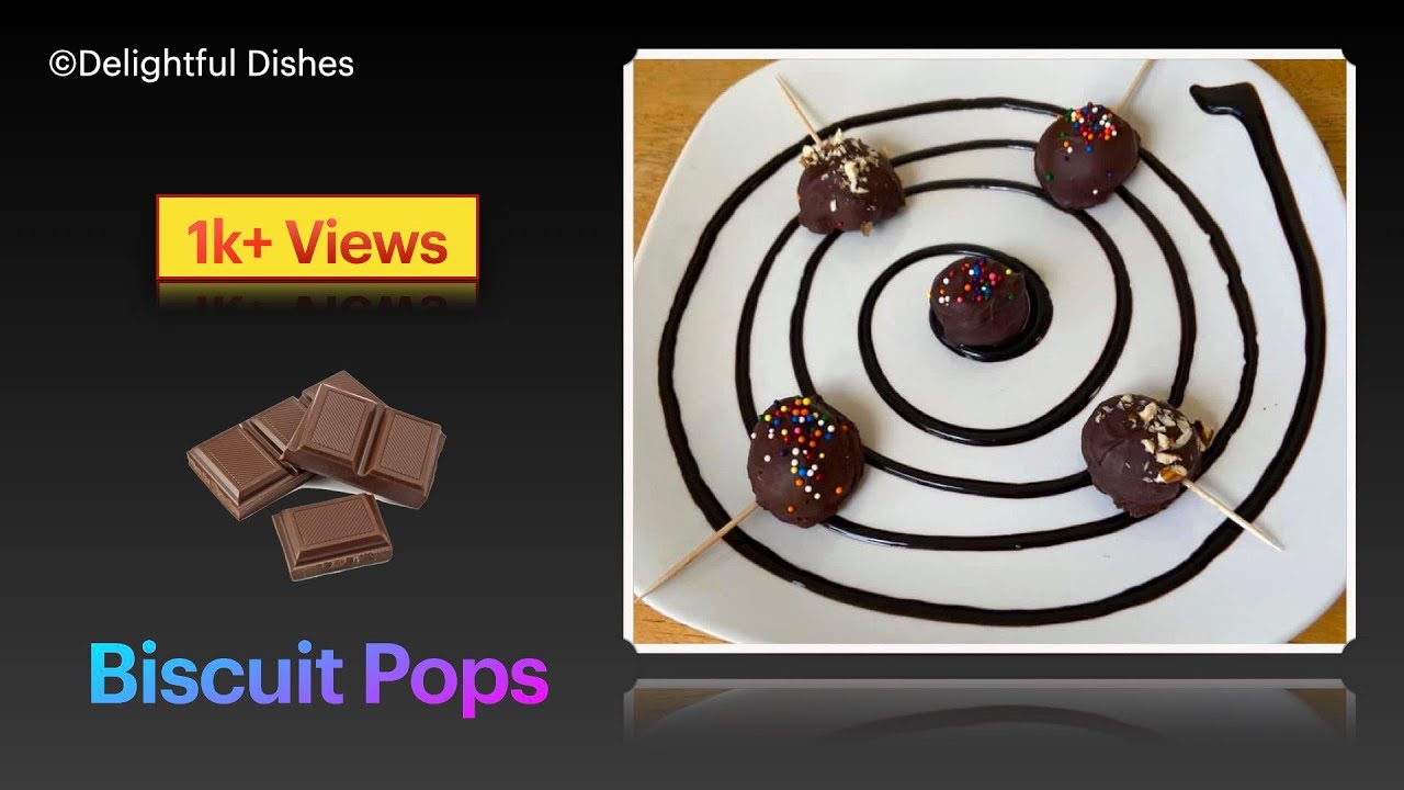 Biscuit Pops | No bake dessert | Biscuits recipe | Lockdown Special ...