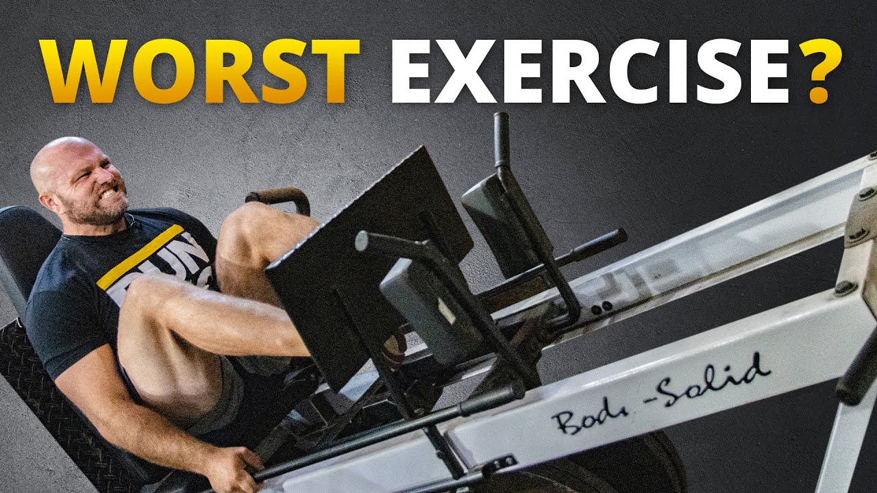The Leg Press Is The MOST Overrated Exercise... - YouTube
