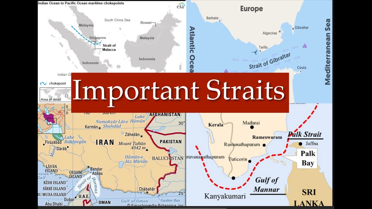 Important Straits of the World | IAS ,IPS,SSC,NDA,CDS,CAPF - YouTube