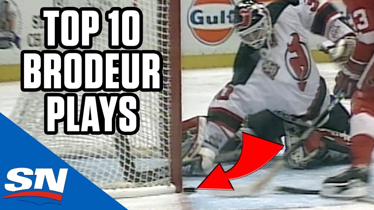 Top 10 Martin Brodeur Plays of His Career - YouTube