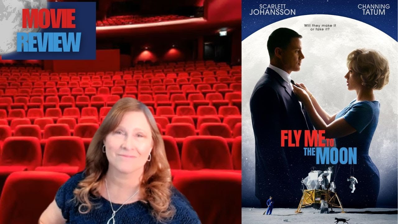 Fly Me To The Moon movie review by Movie Review Mom! - YouTube
