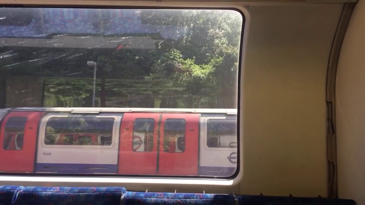 Central line Departing at North Acton - YouTube