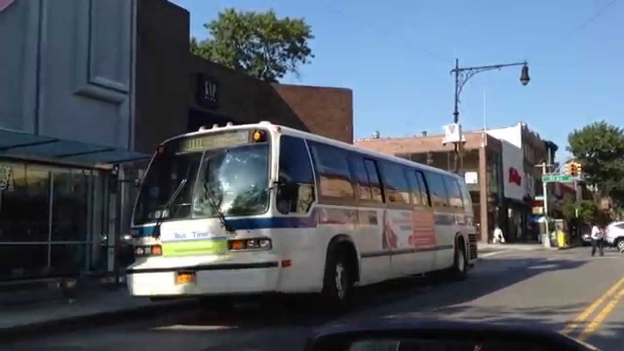 MTA Bus Company 1996 NovaBUS T80206 RTS-06 8806 on the Q101 - YouTube