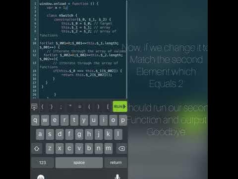 Learning JavaScript - Custom Switch Statement - YouTube