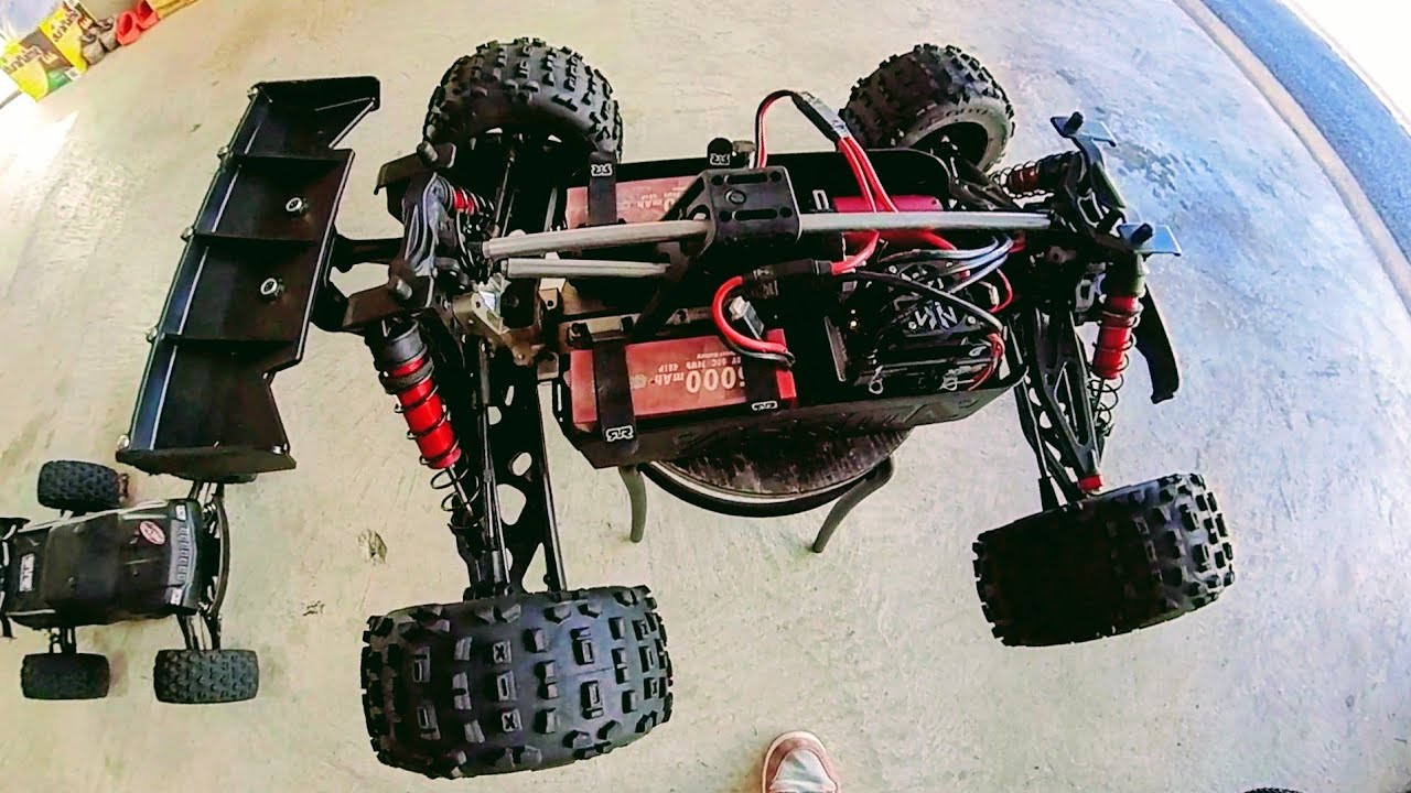 Castle Creations Mamba XLX2 ( First batch) . Quick Test. Will it go up ...