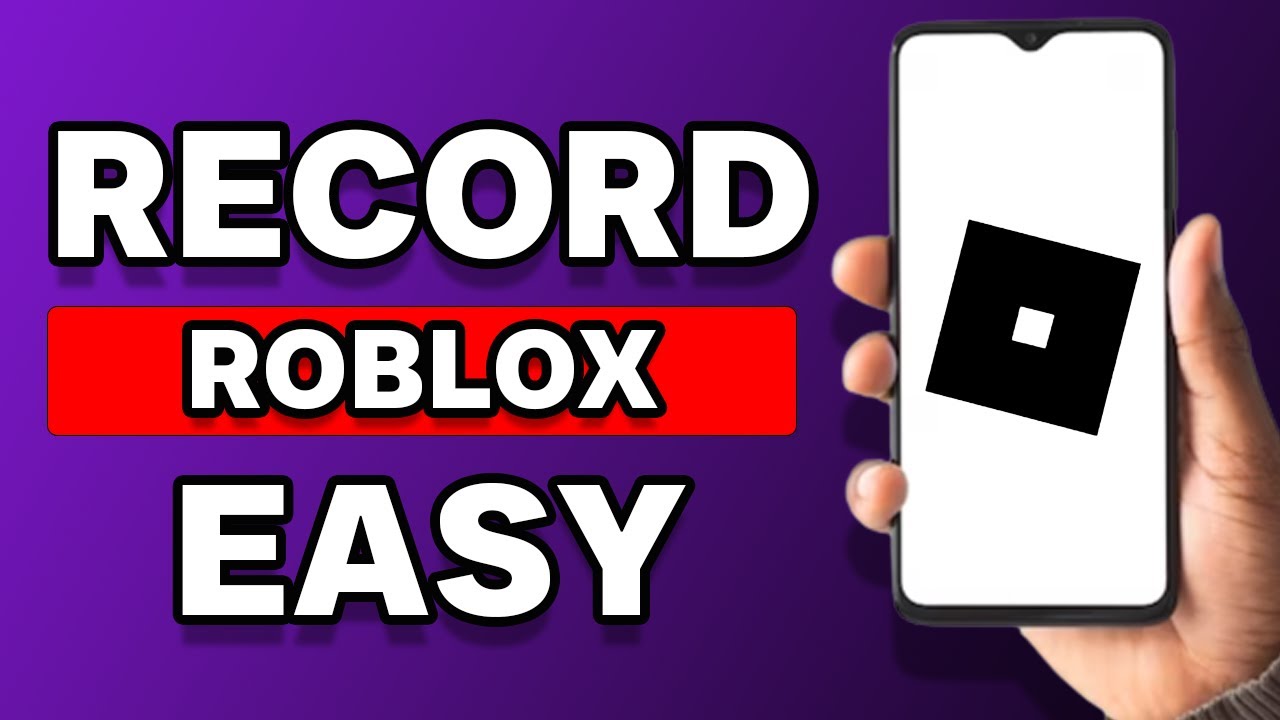 How To Record Roblox - YouTube