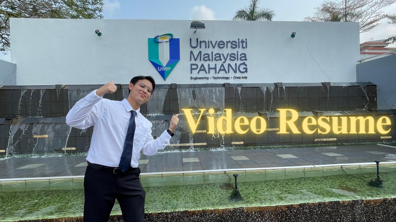 Video Resume UMP | David Lau King Luen - YouTube