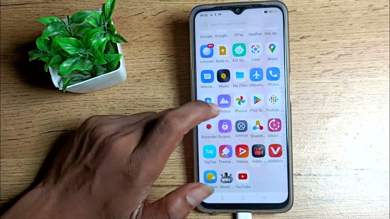 How to enable & disable dial pad tone in realme c 35 , sound mobile setting - YouTube