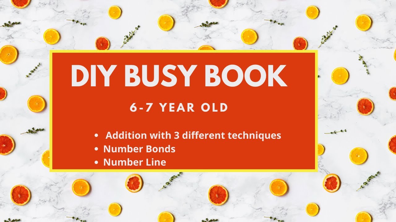 How To Create A DIY Busy Book For 6 7 Year Old Mathematics Concepts How To Create A DIY Busy Book For 6 7 Year Old Mathematics Concepts