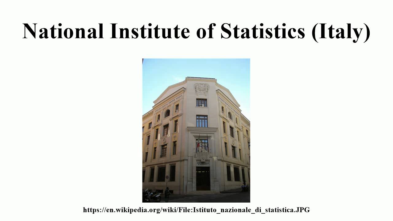 National Institute of Statistics (Italy) - YouTube