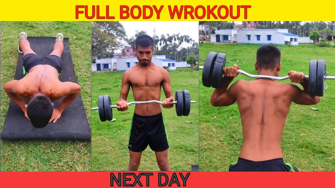 🇮🇳 FULL BODY WORKOUT STAMINA Physical workout ARMY Workout best ...