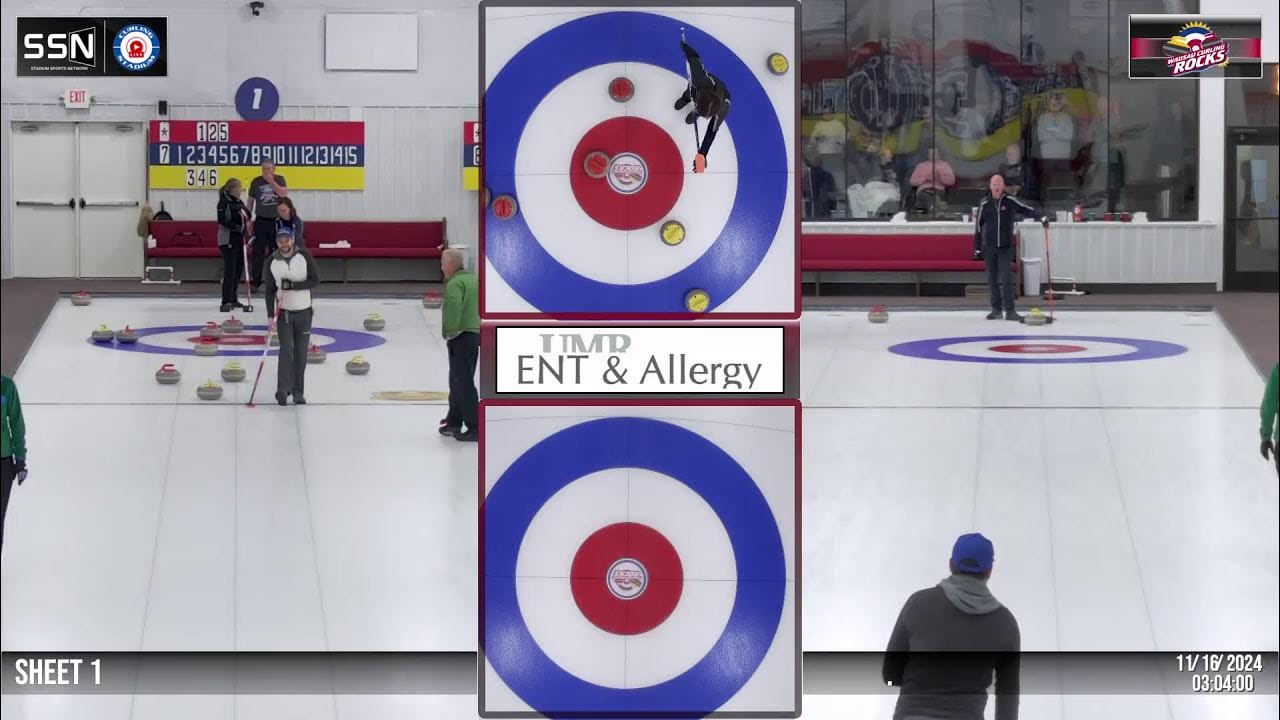 Curling Stadium Wausau Sheet 1 11-16-24 - YouTube