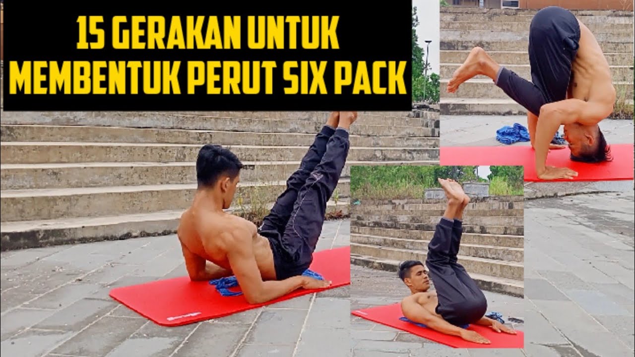 CARA MEMBENTUK PERUT SIX PACK - YouTube
