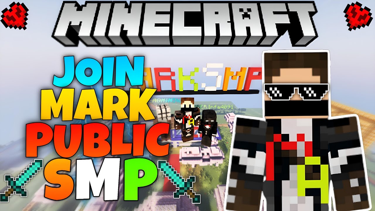 Mark Public SMP For Java and Mcpe | 1.21+ Minecraft SMP Server | IN ...