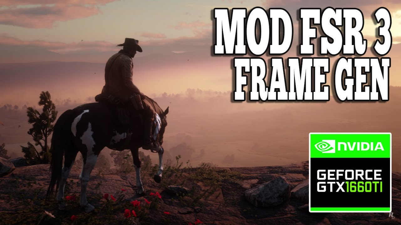 LUKEFZ FSR 3 MOD no RDR2 - GTX 1660ti / R5 5600x - YouTube