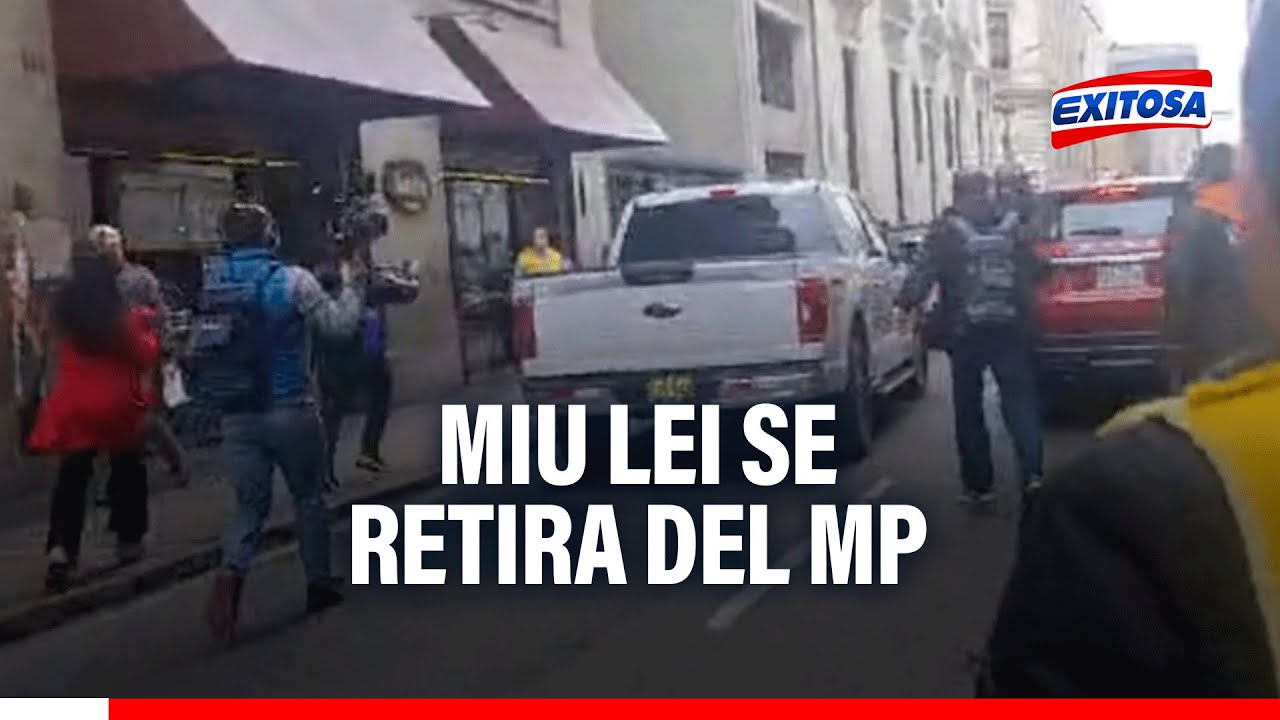 🔴🔵Caso Andrés Hurtado: Augusto Miu Lei abandonó la Fiscalía luego de ...