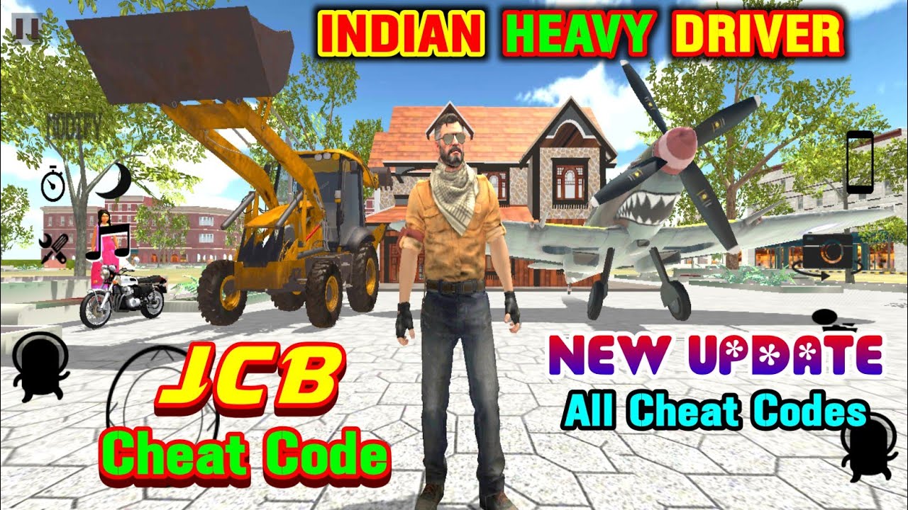 Indian Heavy Driver Jcb Cheat Code | Indian Heavy Driver New Update All ...