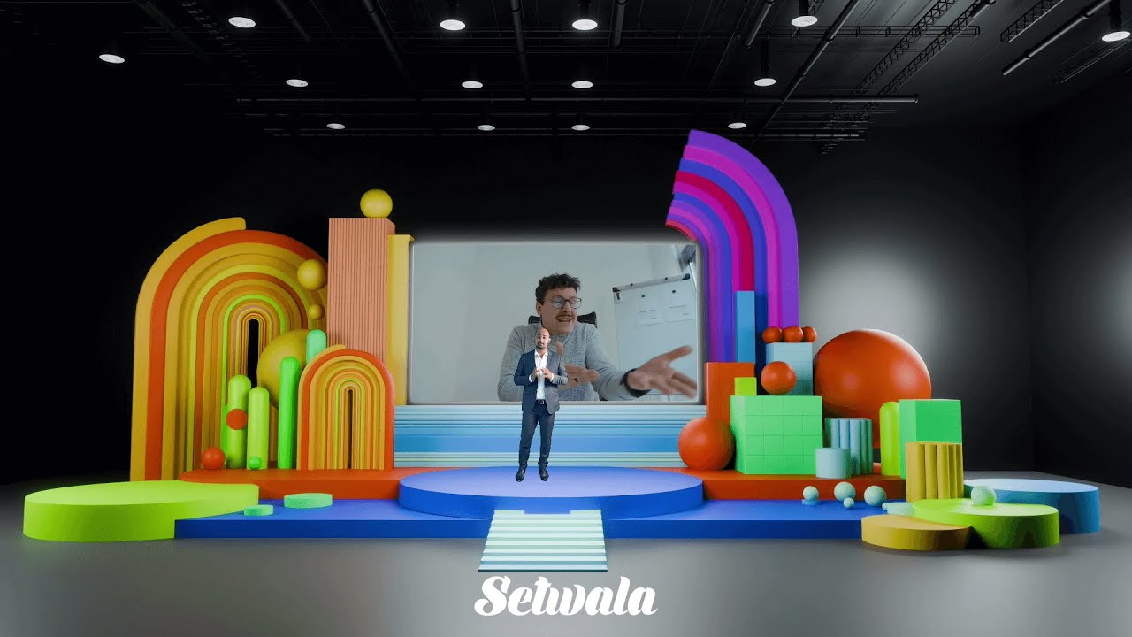Setwala Vmix Unique Virtual set - YouTube