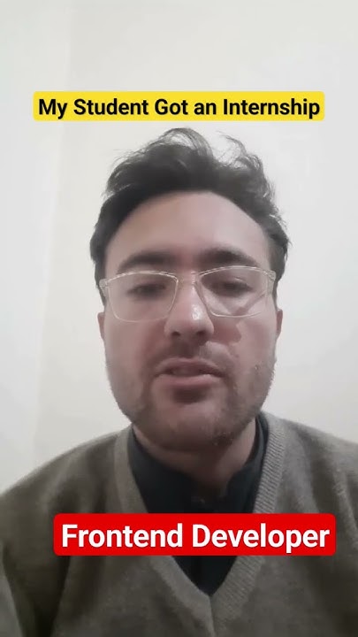 My student got an internship#web #job #webdevelopment #html #css #javascript #education # ...