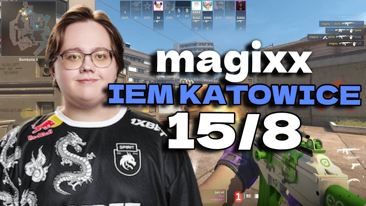 CS2 POV Spirit magixx (15/8) vs Complexity (Overpass) IEM Katowice 2024 - YouTube