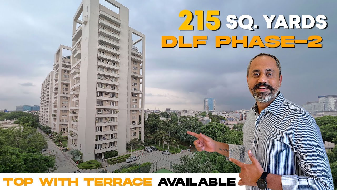 Green Facing, 200 Yards builder Floor in DLF Phase 2, Gurgaon - YouTube