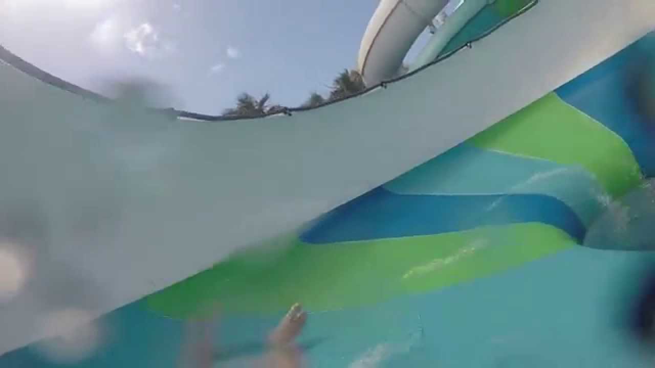 AquaLava Waterpark Lanzarote Waterslide POV - GoPro Hero 3+ - YouTube