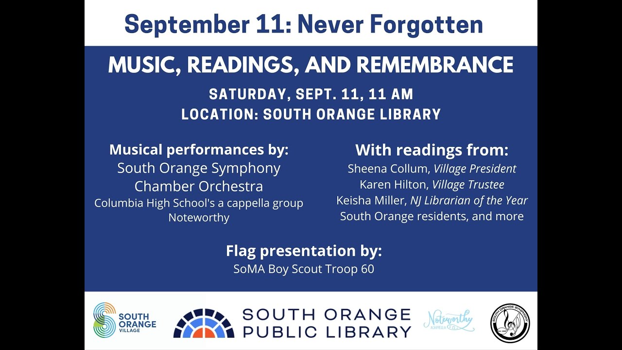 September 11: Music, Readings, and Remembrance - YouTube