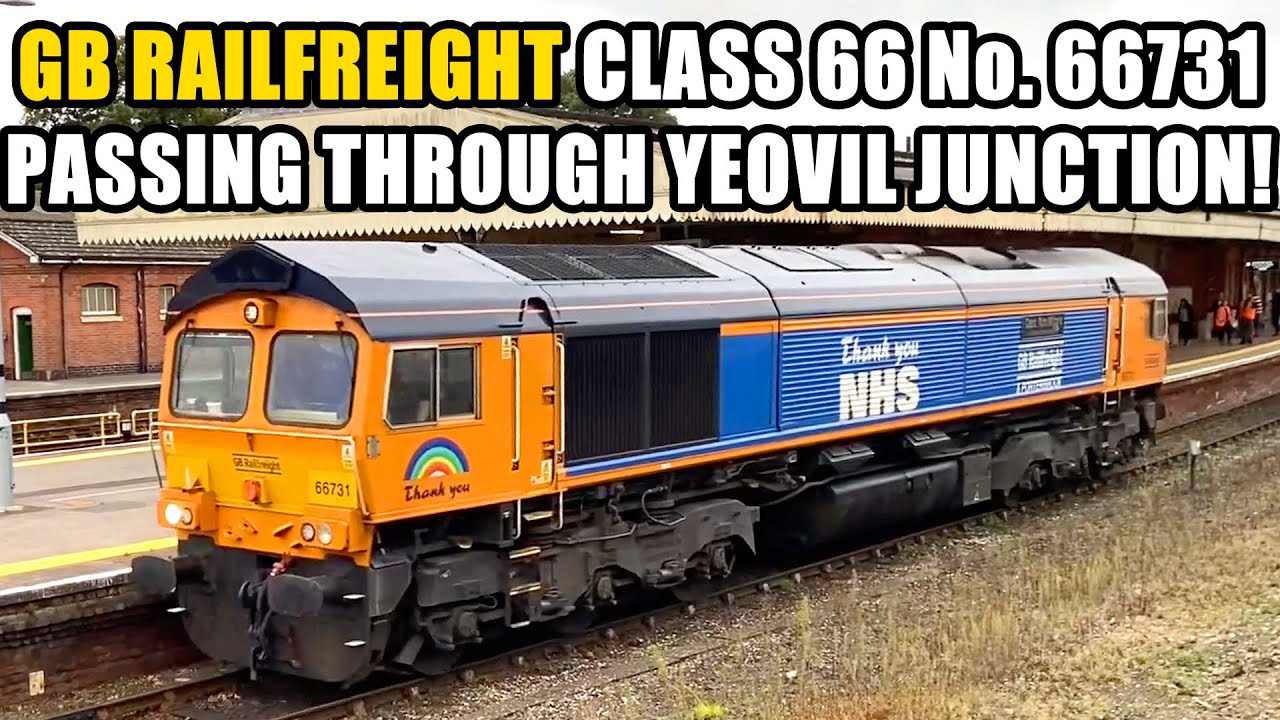 GBRF CLASS 66 66731 Yeovil ‘Capt. Tom Moore, A True British Inspiration ...
