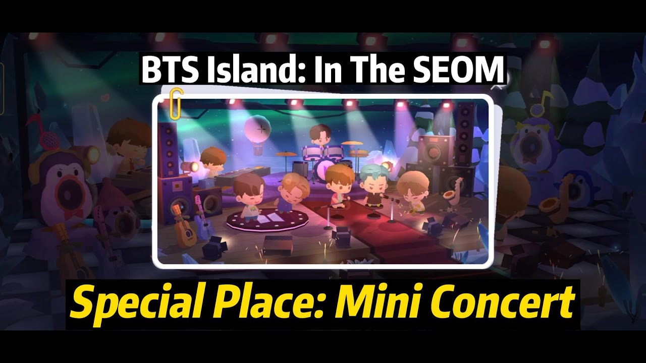 BTS Island: In the SEOM Special Place Mini Concert - YouTube