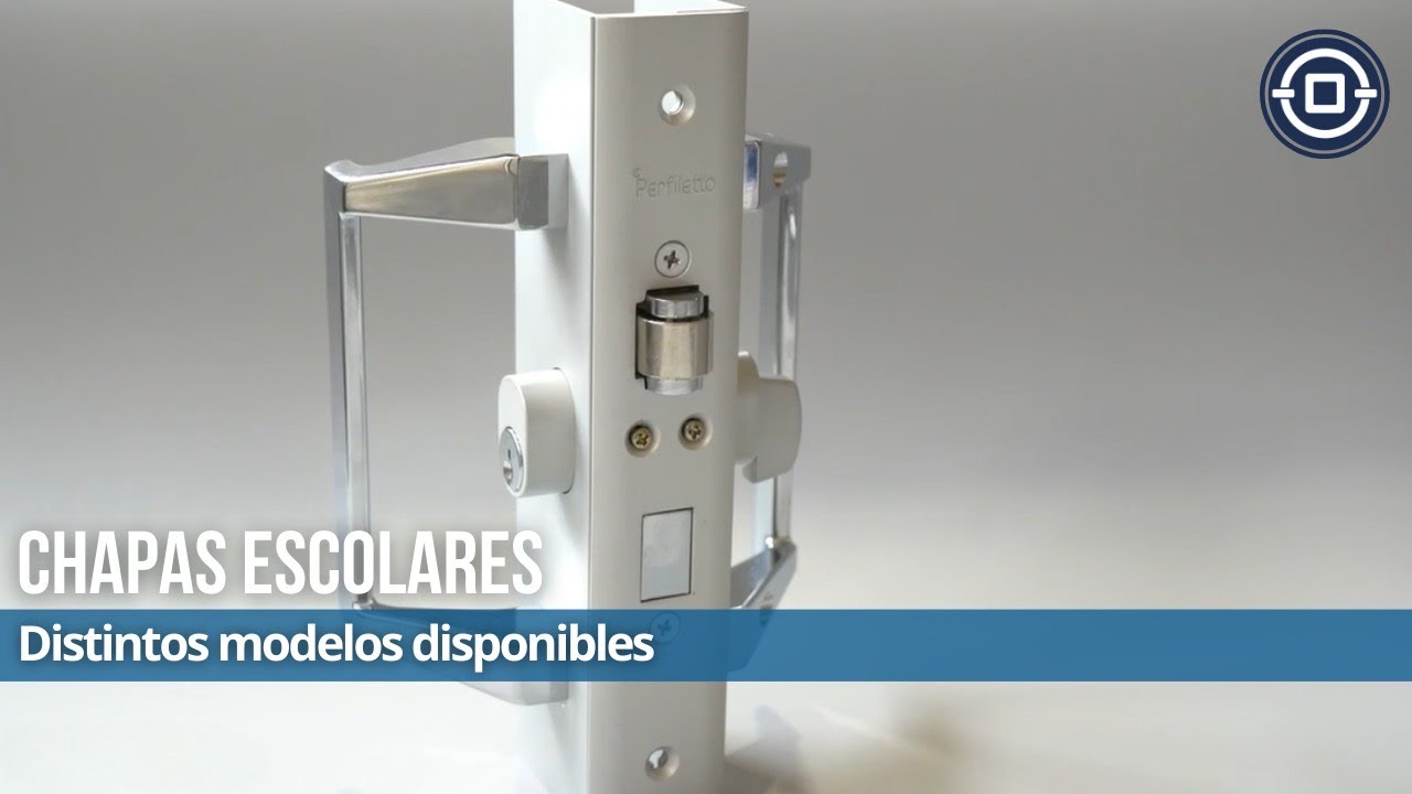 Las mejores chapas para puertas escolares CAPFCE - YouTube