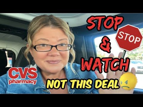 CVS STOP 🛑 & WATCH VIDEO | OH NO ....THIS DEAL IS BACK 😠 - YouTube