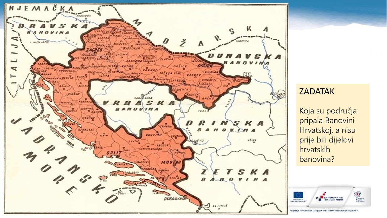 Povijest 4.r SŠ - Banovina Hrvatska - YouTube