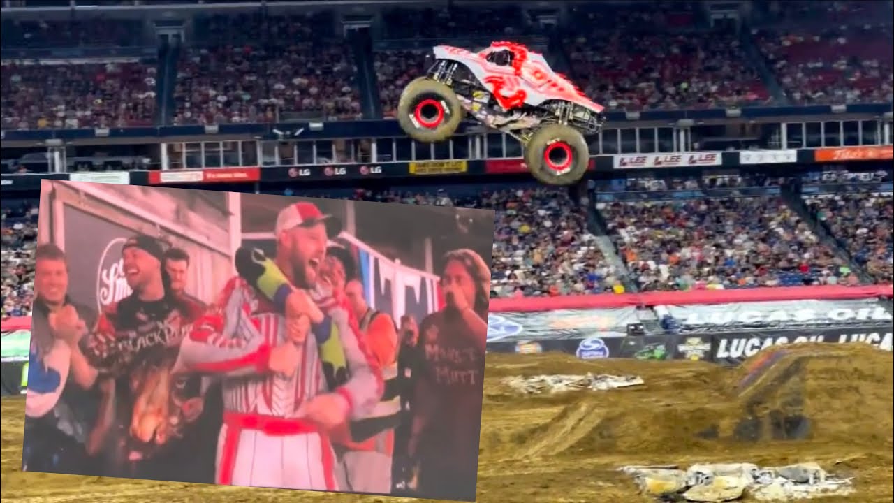 Monster Jam World Finals Freestyle Winner - Thunder-ROARus Colt Stevens ...