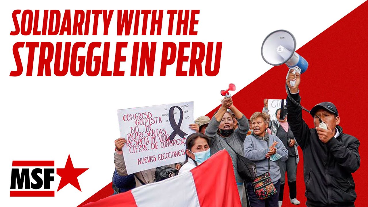 Solidarity with the struggle in Peru! - YouTube