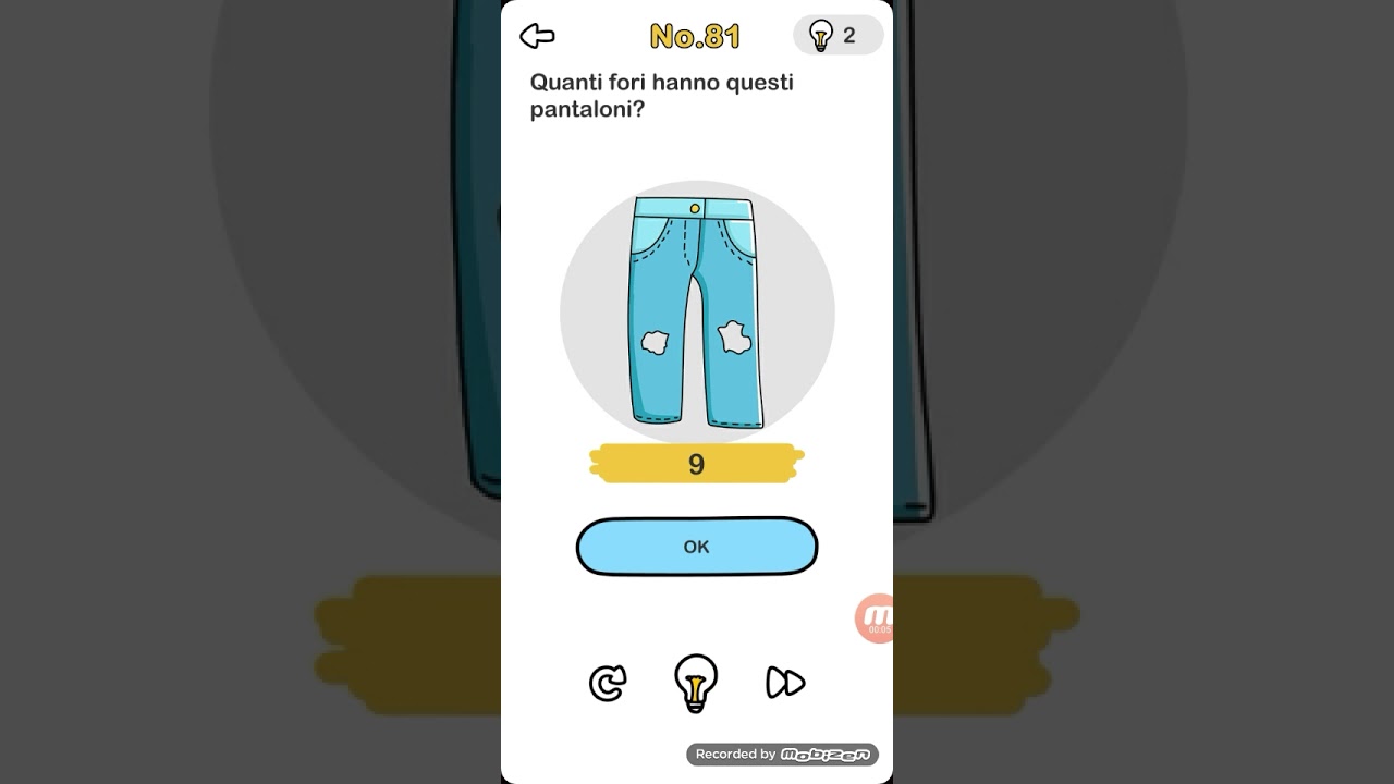 Brain Out 81] Quanti fori hanno questi pantaloni - YouTube