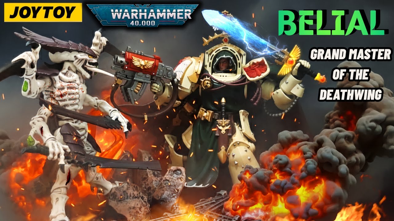 Unboxing Grand Master Belial - Dark Angels NEW JOYTOY Warhammer 40K ...