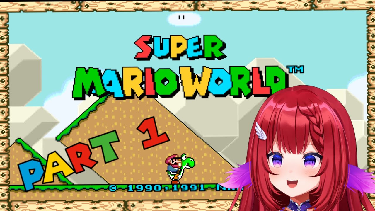 FIRST TIME PLAYING! - Super Mario World (Part 1) - YouTube
