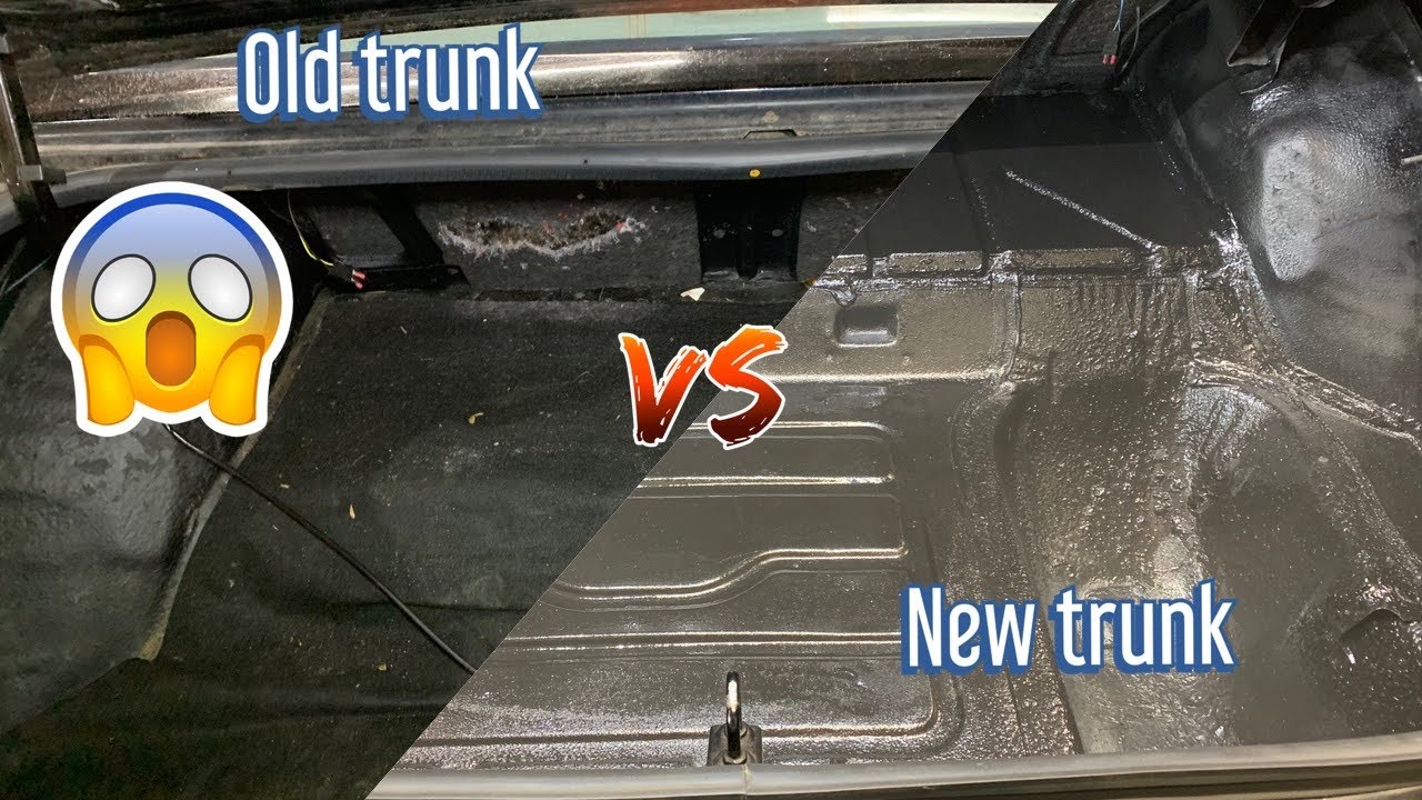 Buick grand national trunk restoration - YouTube