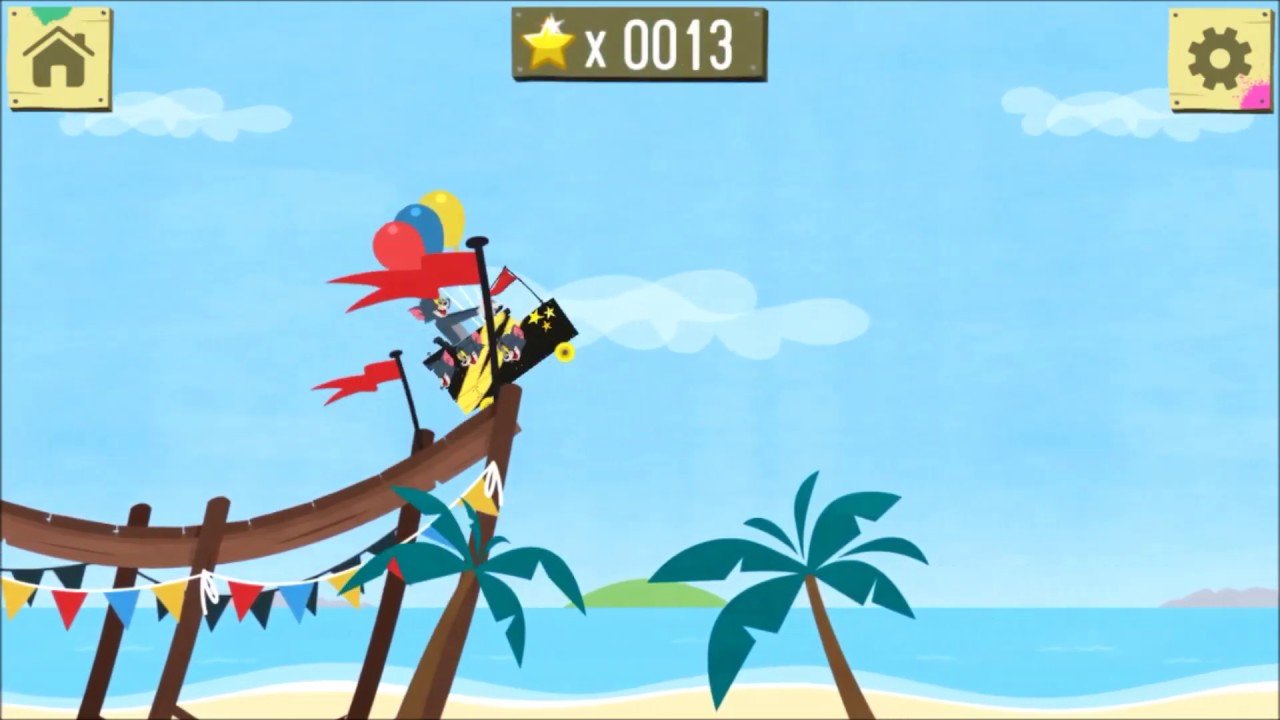 Tom and Jerry | Boomerang make and Race | super race | Cartoon racing ...